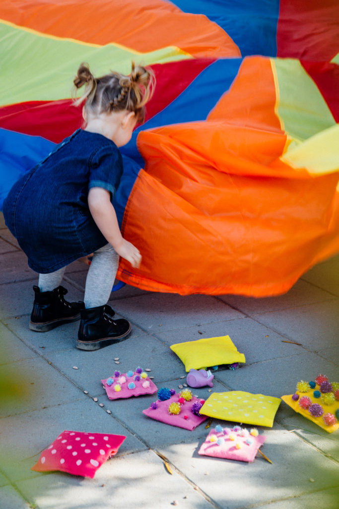 DIY No-Sew Bean Bags + Parachute Game | Playfully | Pacific Play Tents ...