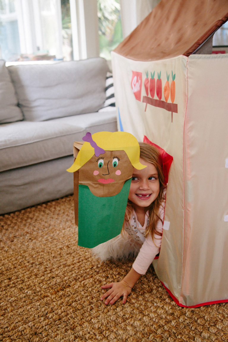 DIY Paper Bag Puppets - Playfully