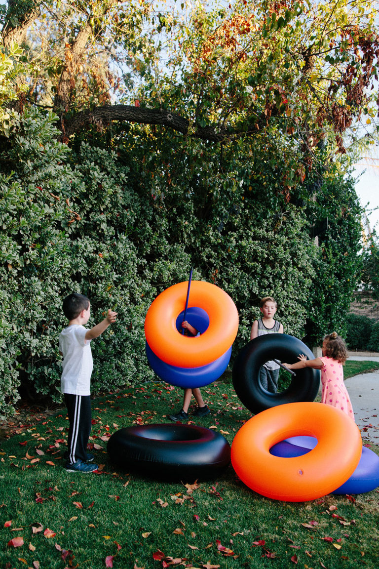 DIY Obstacle Course Flags - Playfully